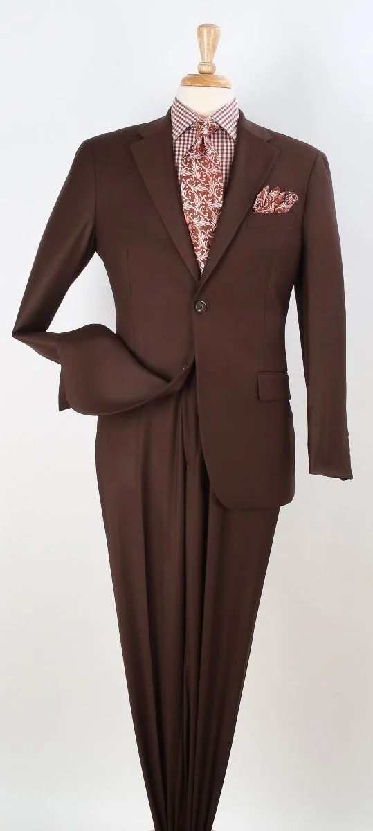 SMB Couture Men's 2 Piece Executive Suit - Solid Colors