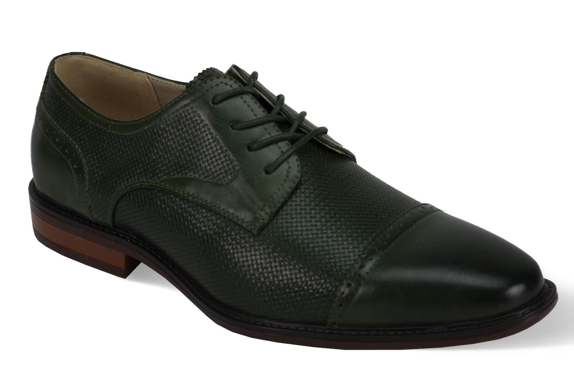 Antonio Cerrelli Men's Fashion Dress Shoe - Weave Pattern