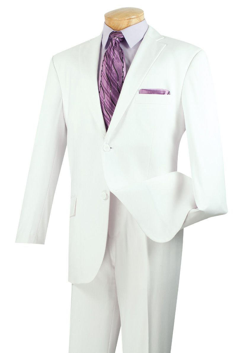 Genesis by Apollo King Men's 2 Piece Suit - Solid Colors
