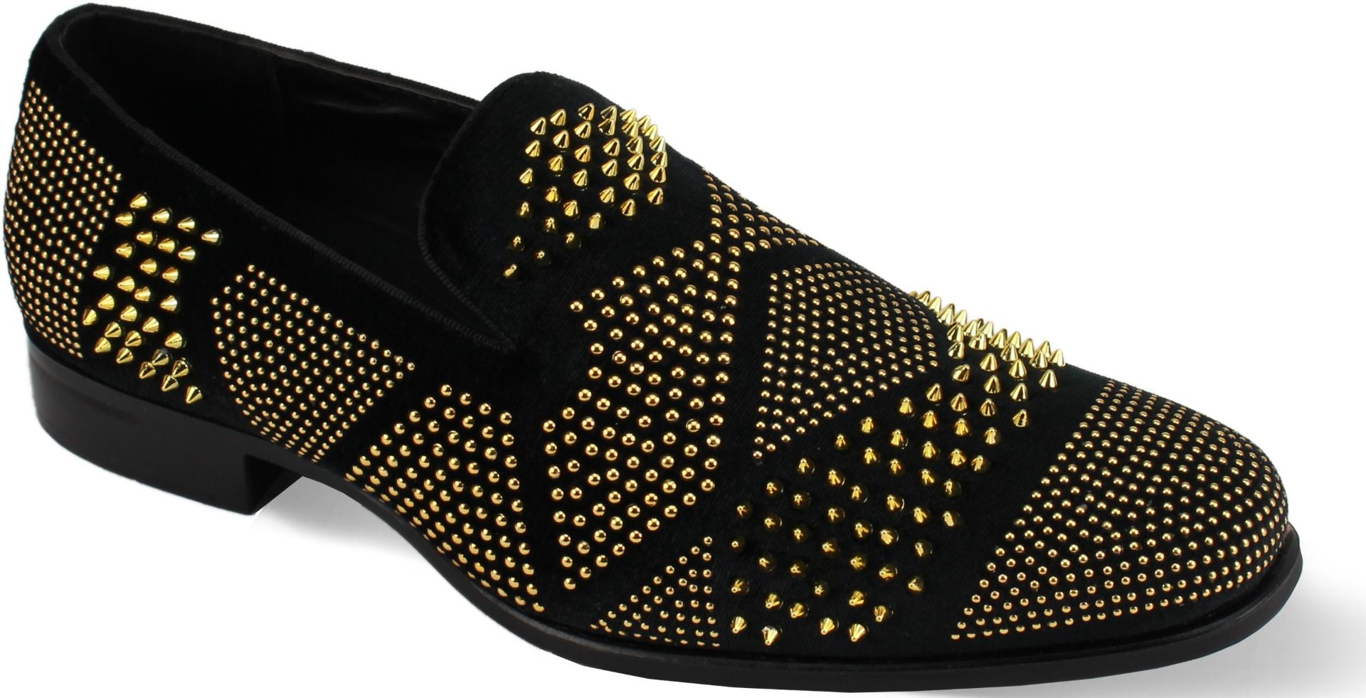 After Midnight Men's Fashion Dress Shoes - Geometric Spikes