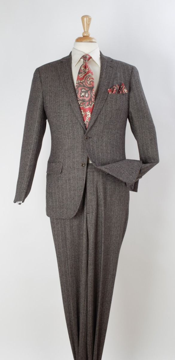 Apollo King Men's 2 Piece 100% Wool Fashion Suit - Varied Styles