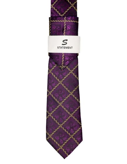 Statement Classic Tie Set- Vibrant Patterns