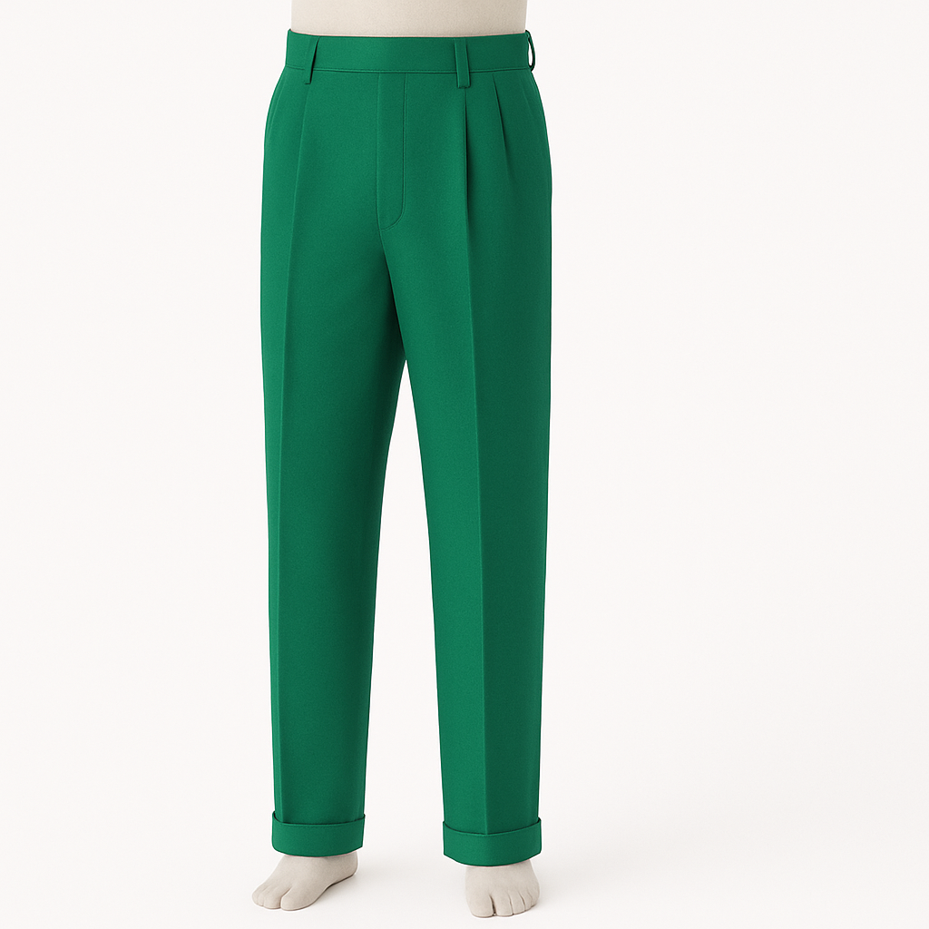 Zacchi Men's Pleated Pants - Bright Colors