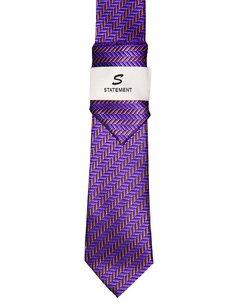 Statement Classic Tie Set- Vibrant Patterns