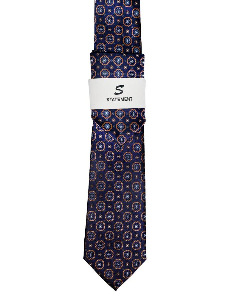 Statement Classic Tie Set- Accented Patterns
