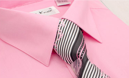 Karl Knox Men's French Cuff Shirt Set - Multi Style Stripes