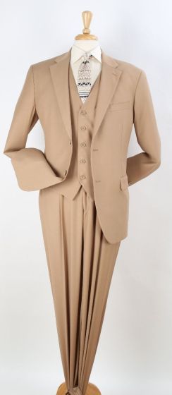 Royal Diamond Men's Outlet 3 Piece Executive Suit - Classic Business