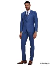 Men's Blue Suits | Royal, French, Sapphire Blue | CCO Menswear